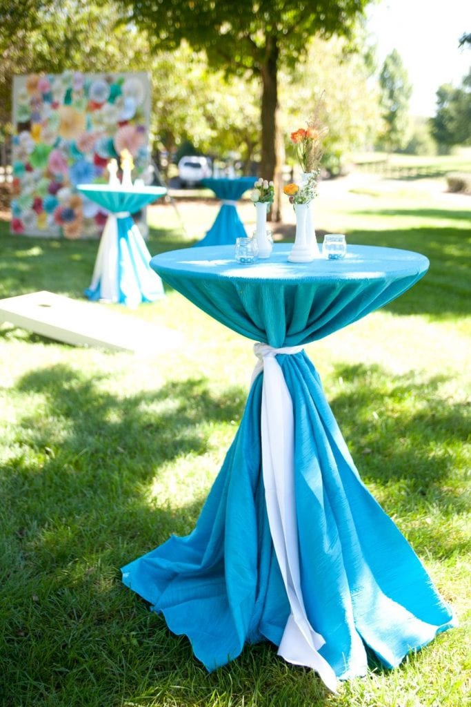 Southern Style: Colorful Backyard Party - Southern Events Party Rental ...
