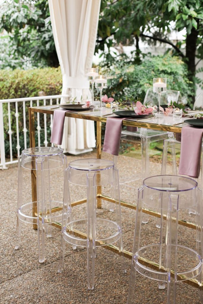 Creative Event Design: Bistro Tables & Mixed Seating Styles - Southern ...