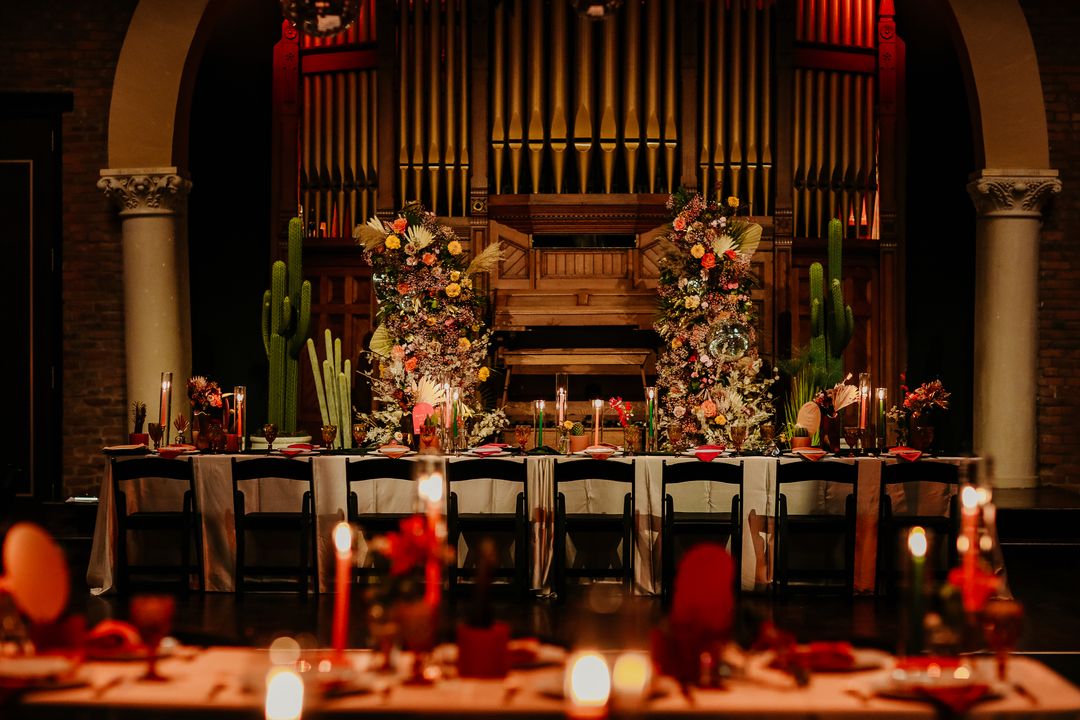 Southern Style: Modern Disco | Colorful Retro Wedding - Southern Events ...