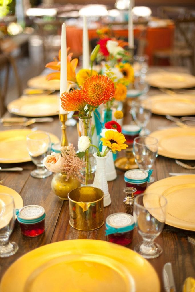 Southern Style: Colorful Backyard Party - Southern Events Party Rental ...
